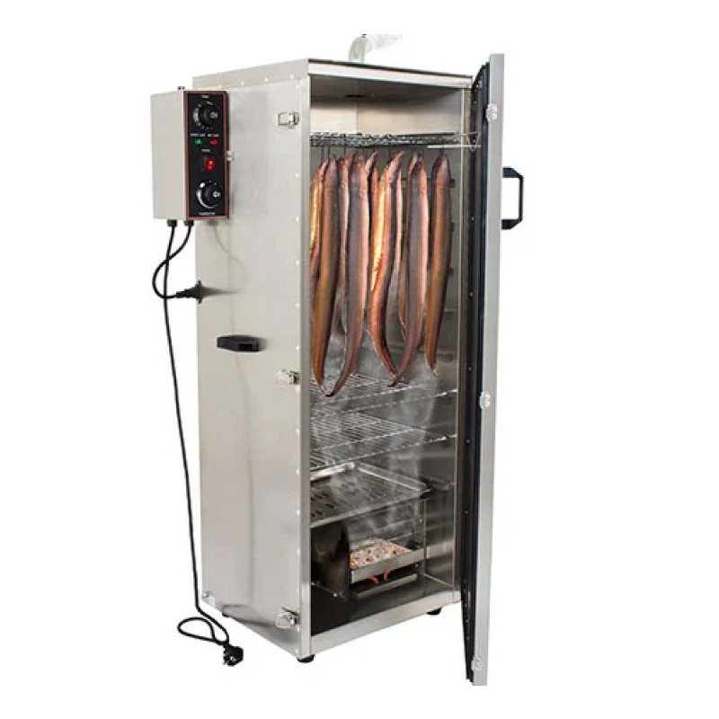 Afumatoare profesionala din inox electrica 8 rafturi