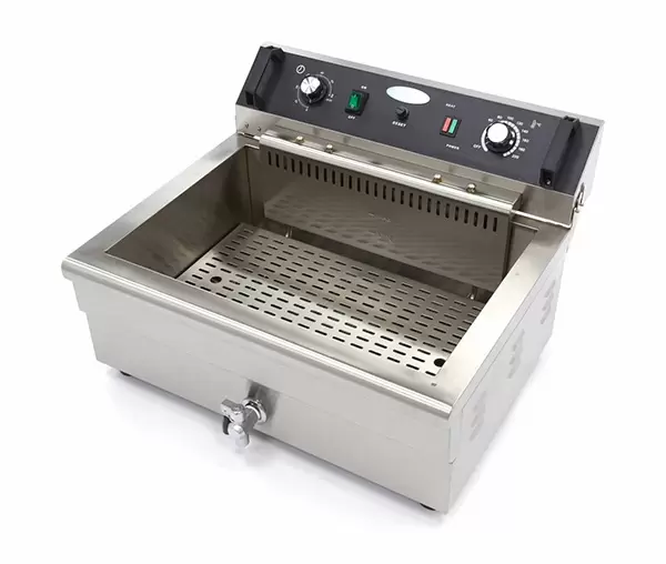 Friteuza electrica 20 litri cu robinet – direca.ro