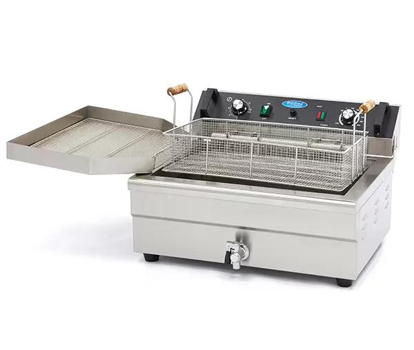 Friteuza electrica 20 litri cu robinet – direca.ro