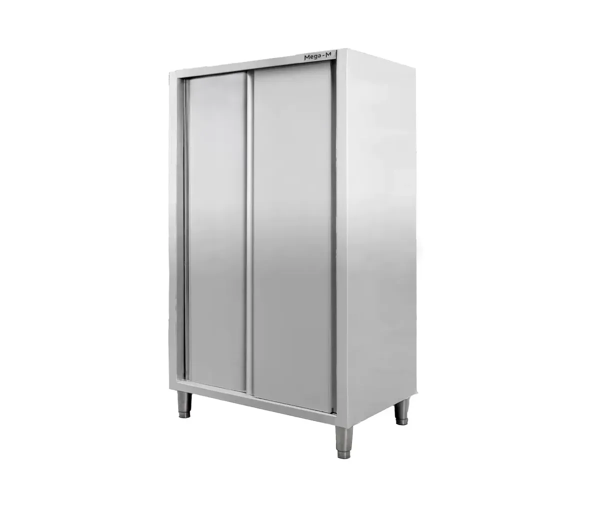 Dulap inox vertical 2 usi S100 cm A50 cm H180 cm – direca.ro