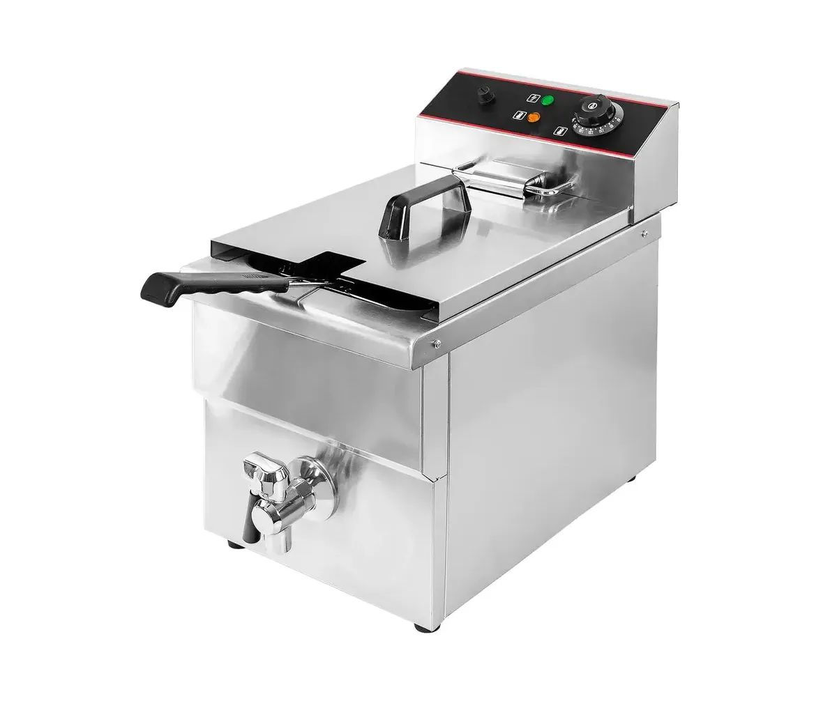 Friteuza de masa cu capac 12 litri, 3.25kW – gatire rapida – direca.ro