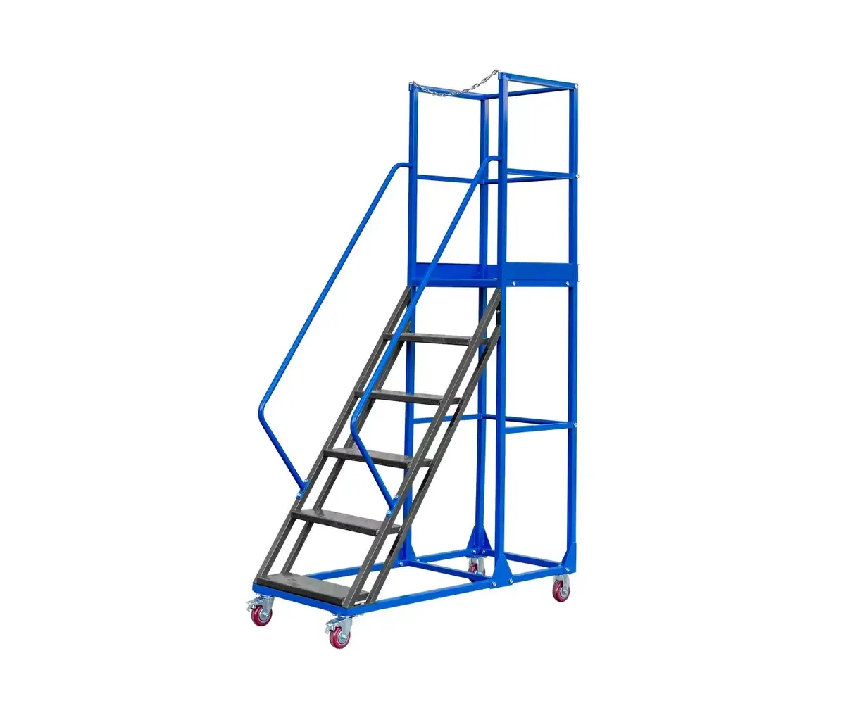 Scara mobila cu platforma STANDARD, 150 cm, 6 trepte – direca.ro