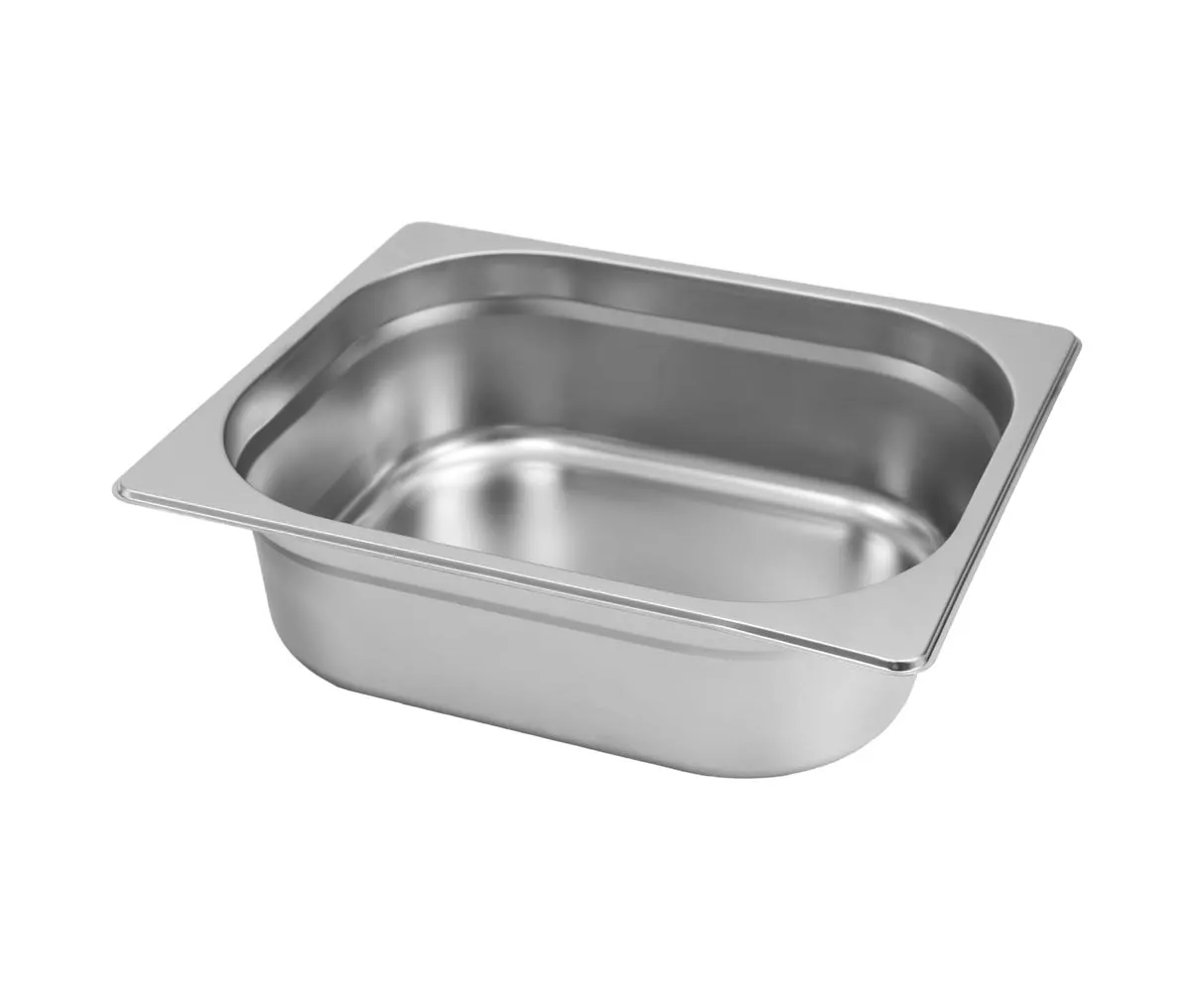 Recipient inox GN 1/2, 32,5x26,5x10 cm, pentru uz profesional – direca.ro