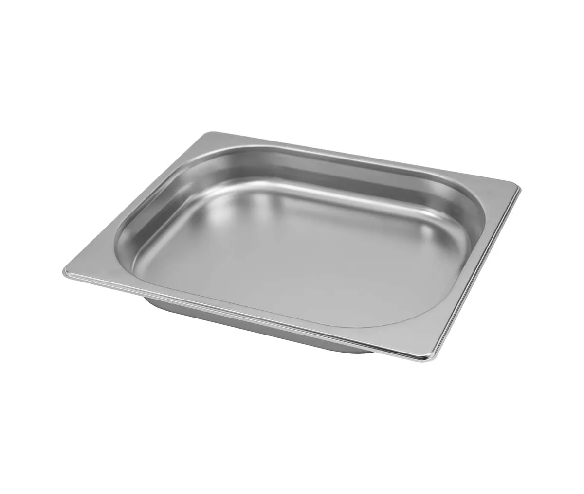 Recipient inox GN 1/2, 32,5x26,5x4 cm, pentru uz profesional – direca.ro