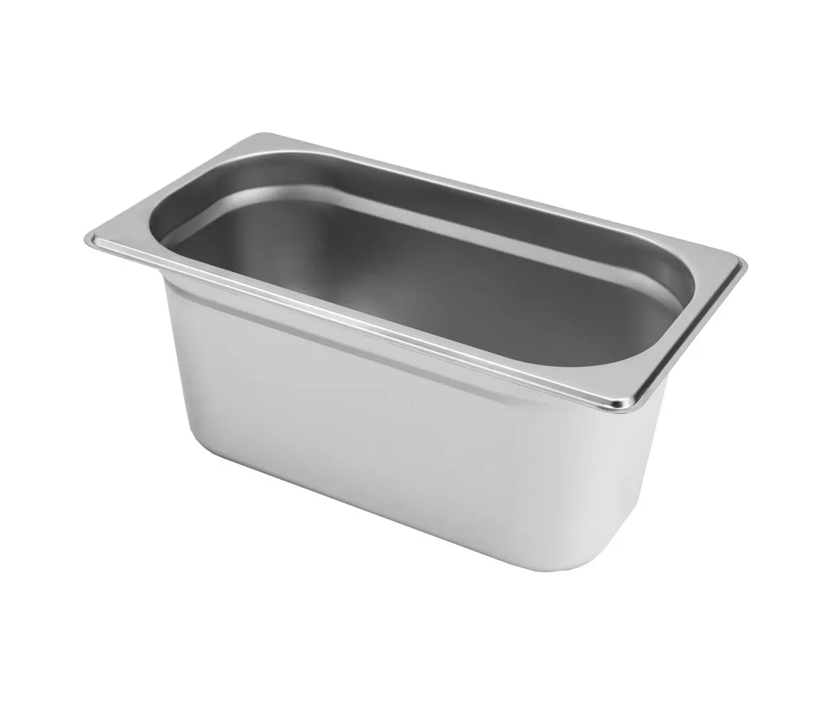 Recipient inox GN 1/3, 32,5x17,6x15 cm, pentru uz profesional – direca.ro