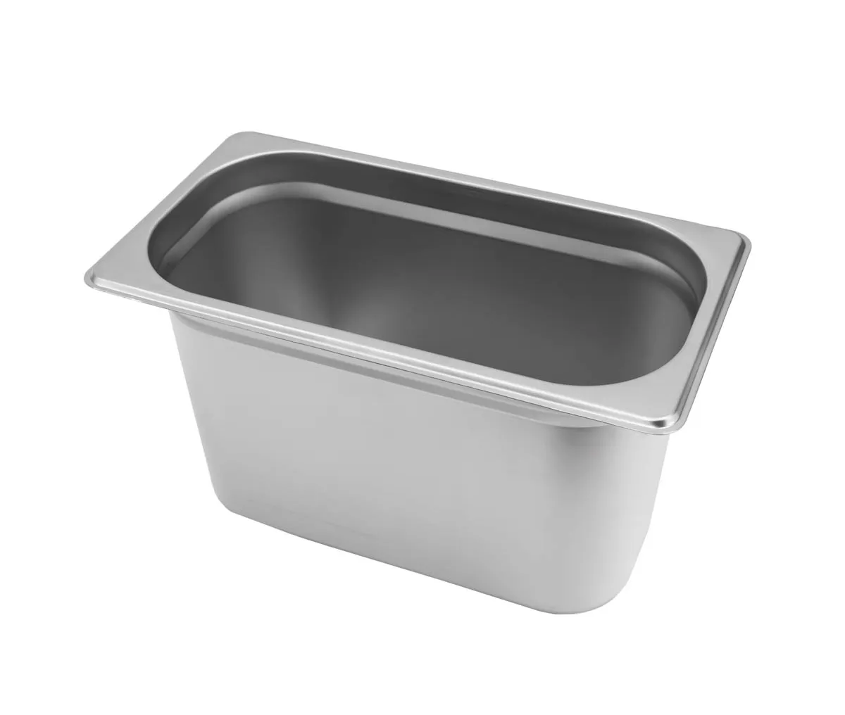 Recipient inox GN 1/3, 32,5x17,6x20 cm, pentru uz profesional – direca.ro