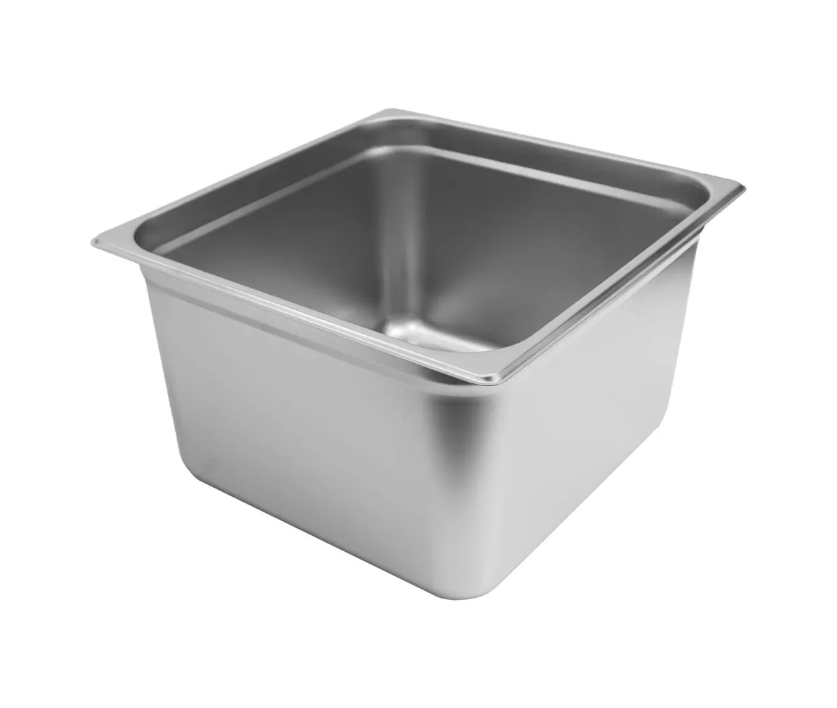 Recipient inox GN 2/3, 35,3x32,5x20 cm, pentru uz profesional – direca.ro