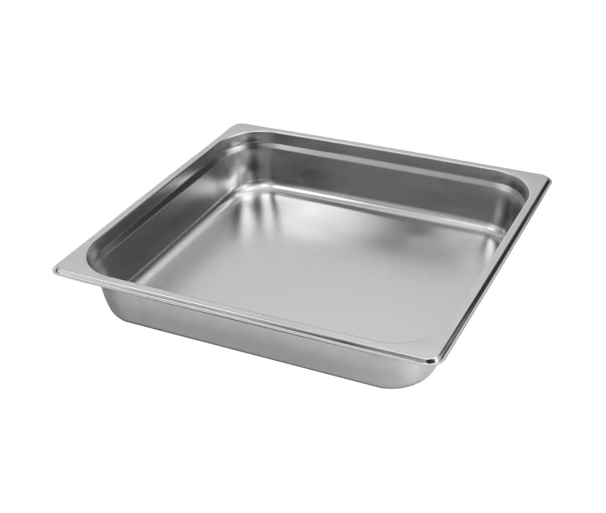 Recipient inox GN 2/3, 35,3x32,5x6,5 cm, pentru uz profesional – direca.ro